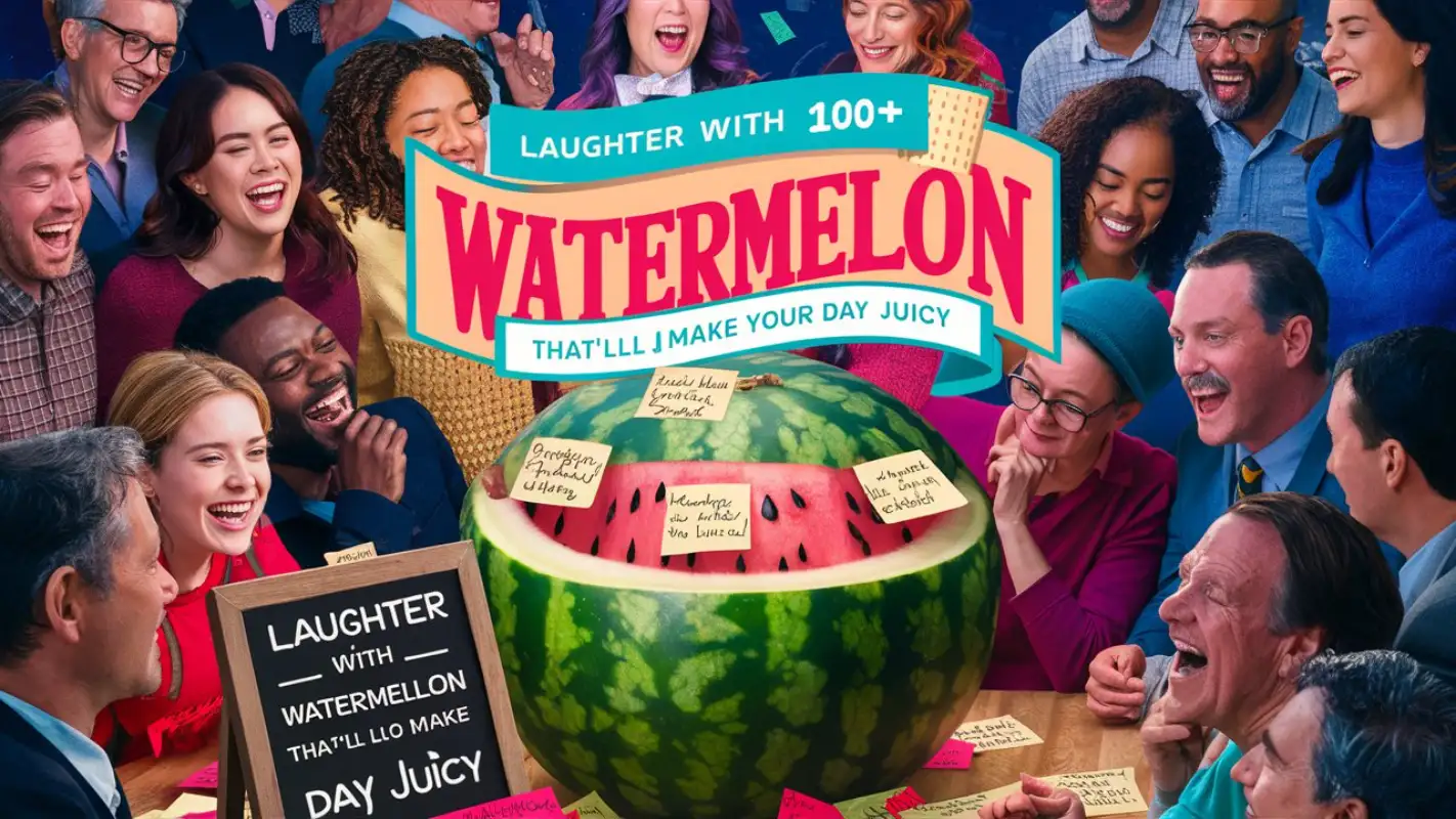 100+ Juicy Watermelon Puns & Jokes to Brighten Your Day - Crack Up Puns