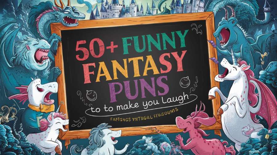 60+ Funny Fantasy Puns to Make You Laugh - Crack Up Puns