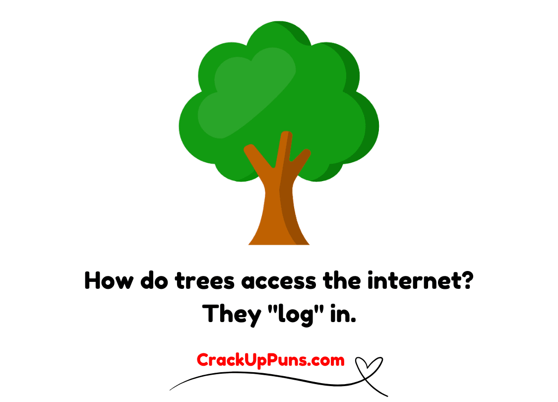 100+ Tree Puns That'll Leaf You Laughing! - Crack Up Puns