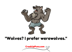 127 Funny Werewolf Puns to Howl About - Crack Up Puns