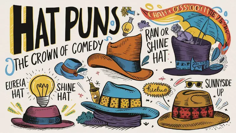 Hat Puns: The Crown of Comedy - Crack Up Puns